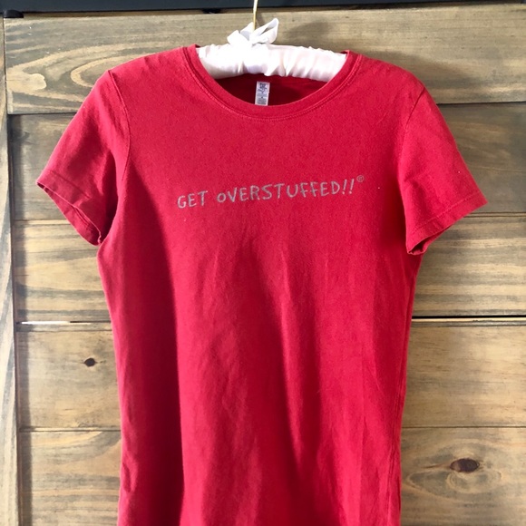 Tops | Red Get Overstuffed Tshirt | Poshmark